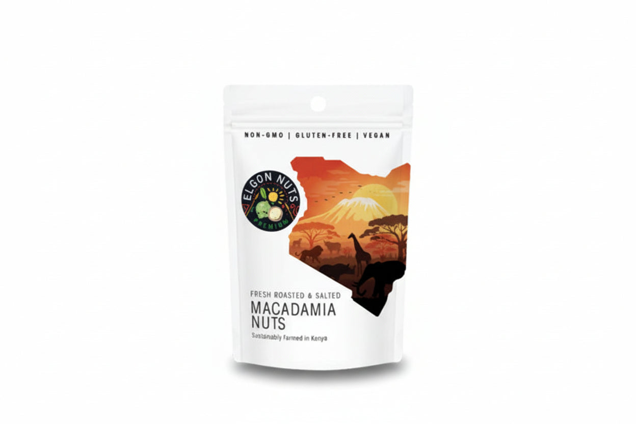 Macadamia Nuts for Sale: 1 lb Bag | Elgon Nuts
